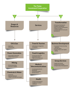 Corporate Structure - Thebe
